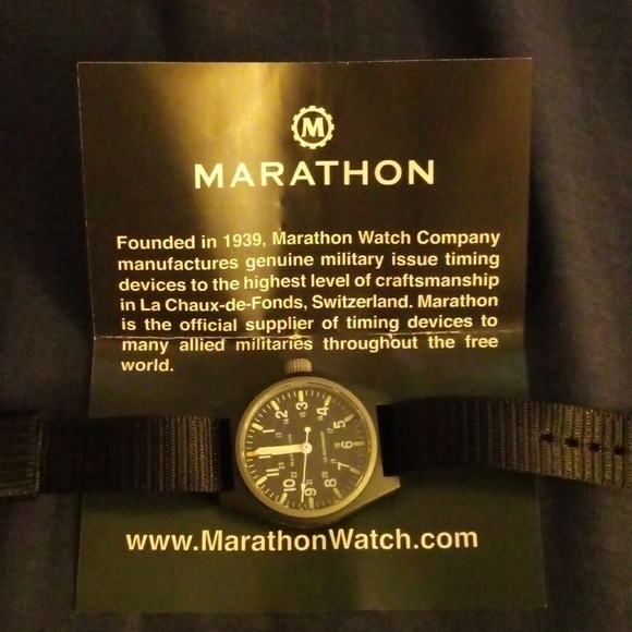 Marathon | Accessories | Marathon Genuine Military Watch | Poshmark